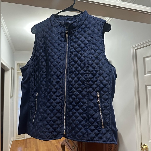 new directions | Jackets & Coats | New Direction Womens Navy Quilted ...